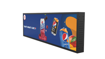 Double Sided Stretched LCD Displays - Vivisign-Digital Signage